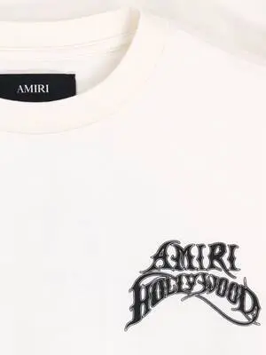 Amiri Hollywood Logo T-shirt