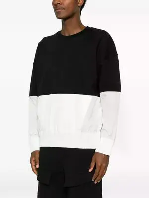 BLACKBARRETT Colour-block Panelled Sweater
