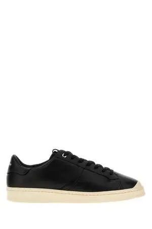 JIL SANDER Leather Sneakers - Black