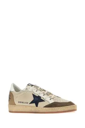 GOLDEN GOOSE Sand Leather Ball Star Sneakers
