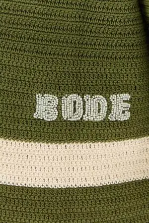 BODE Crochet Marsh Shirt