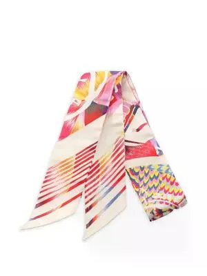 Hermès 20s Printed Silk Scarf
