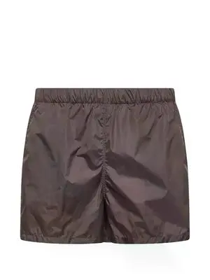 HEVO Elasticated Waist Swim Shorts - Brown