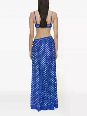 Christopher Esber Ruched Long Skirt