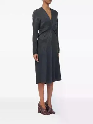 MAISON MARGIELA Jacquard Wrap Dress