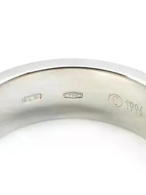 Cartier 10s Love Screw-detail Ring In White Gold