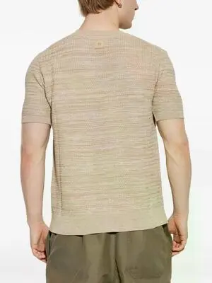 Etro Textured Pegasus-patch T-shirt