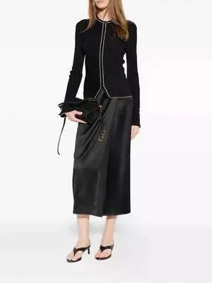 BY MALENE BIRGER Benny Ribbed-knit Cardigan