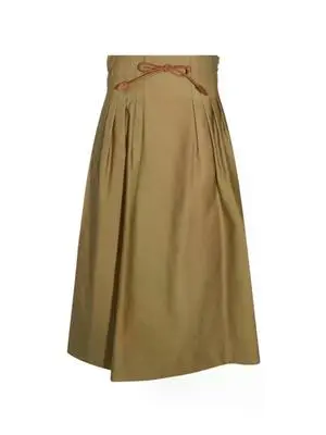 Max Mara Tempio Midi Skirt - Neutrals