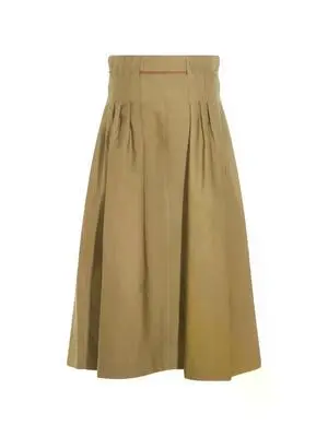 Max Mara Tempio Midi Skirt - Neutrals