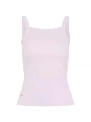 PANGAIA Ribbed Knit Vest Top - Purple
