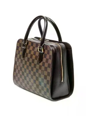 LOUIS VUITTON Triana Damier Ebene Handbag