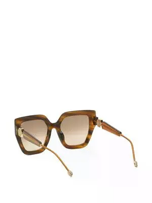 Philipp Plein Logo Detail Sunglasses
