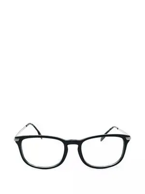 Burberry Rectangle Frame Eyeglasses - Blue
