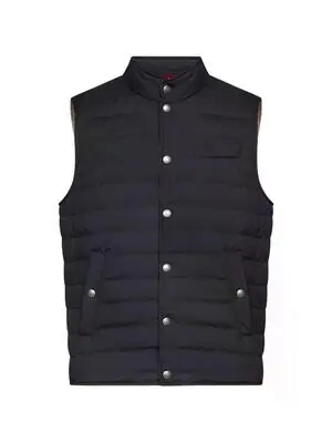 Brunello Cucinelli Quilted Sleeveless Jacket