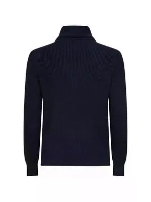 Brunello Cucinelli Solomeo Crest Shawl-collar Cardigan
