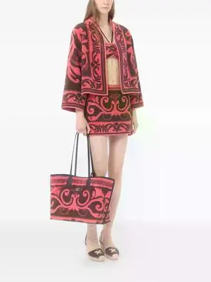 Valentino Garavani Terry Cloth Medium Shopping Bag