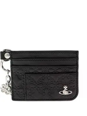 VIVIENNE WESTWOOD Orb-embossed Leather Cardholder