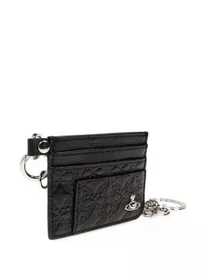 VIVIENNE WESTWOOD Orb-embossed Leather Cardholder