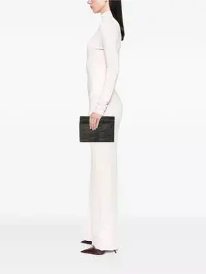 Hermès Canvas Herline Clutch Bag