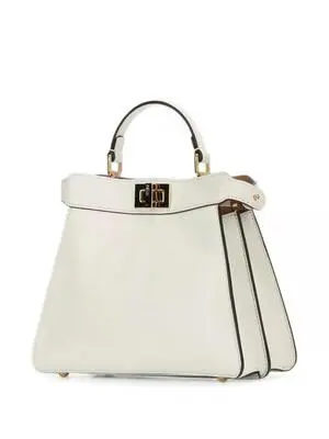 Fendi Small Peekaboo Iseeu Leather Tote Bag