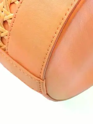 BVLGARI Raffia Serpenti Forever Bucket Bag