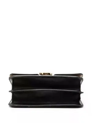 Burberry Small Bicolor Smooth Calfskin Tb Crossbody Bag