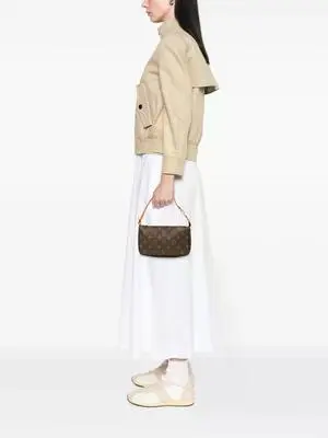 LOUIS VUITTON Monogram Pochette Accessoires Shoulder Bag - Brown