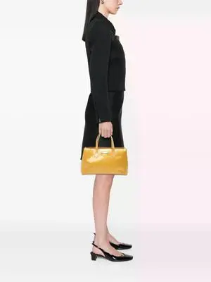 LOUIS VUITTON Monogram Vernis Wilshire Pm Handbag - Yellow