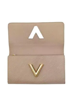 LOUIS VUITTON 2019 Epi Twist Wallet Long Wallets - Neutrals