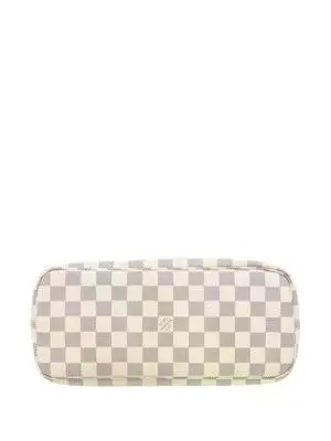 LOUIS VUITTON Damier Azur Neverfull Pm Tote Bag