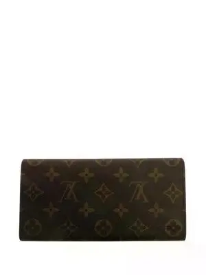 LOUIS VUITTON 2010-2026 Monogram Emilie Wallet Long Wallets - Brown