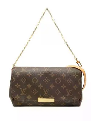 LOUIS VUITTON Monogram Favorite Pm Satchel - Brown