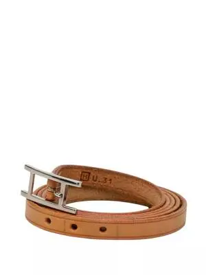 Hermès Swift Leather Behapi Triple Tour Bracelet
