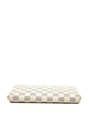 LOUIS VUITTON 2006 Damier Azur Zippy Wallet Long Wallets