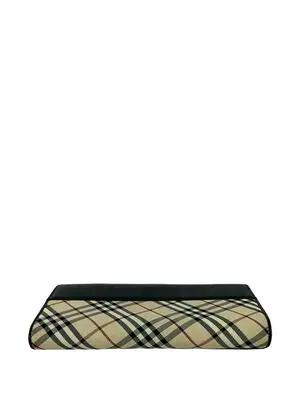Burberry 2000-2017 Nova Check Canvas Wallet Long Wallets