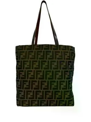 Fendi Zucca Canvas Tote Bag