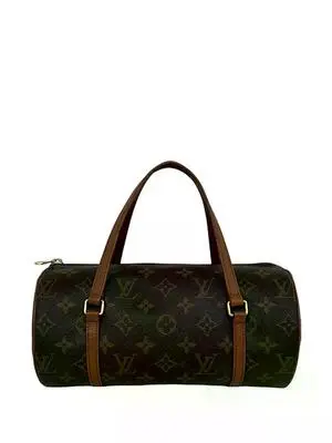LOUIS VUITTON Monogram Papillon 26 Handbag - Brown