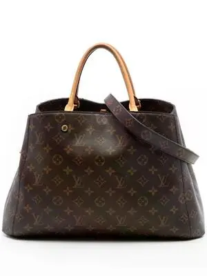 LOUIS VUITTON Montaigne Gm Satchel - Brown
