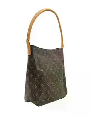 LOUIS VUITTON Monogram Canvas Looping Gm Shoulder Bag