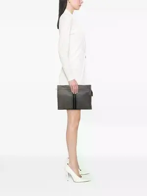 Hermès Canvas Clutch Bag