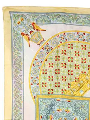 Hermès 1997 Ciels Byzantins Silk Scarf 90 Scarves