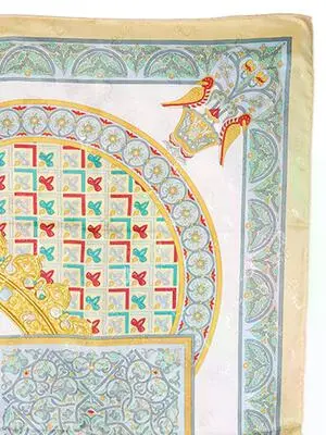Hermès 1997 Ciels Byzantins Silk Scarf 90 Scarves