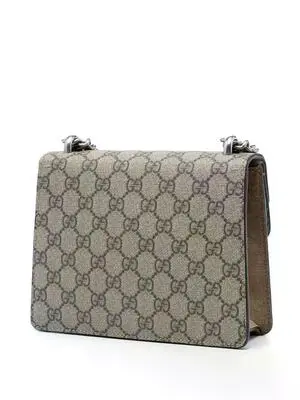 Gucci Gg Supreme Dionysus Crossbody Bag - Neutrals