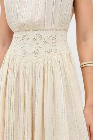 Rixo Alayah Sienna Lace Embroidery Regular Dress