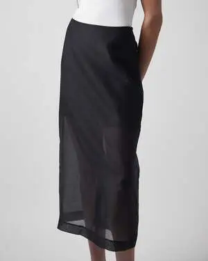 BY MALENE BIRGER Soft Organza Midi Skirt