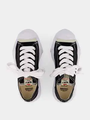 Mihara Yasuhiro Hank Og Sole Canvas Sneakers
