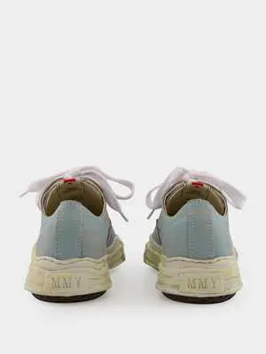 Mihara Yasuhiro Light Hank Og Sole Leather Sneakers - Blue