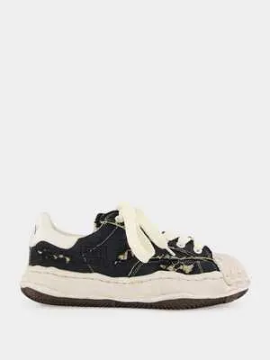 Mihara Yasuhiro Maison Mihara Yasuhiro Blakey OG Sole Canvas Sneakers Black