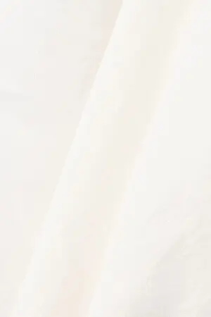 Tove Petra One-shoulder Gathered Linen Top